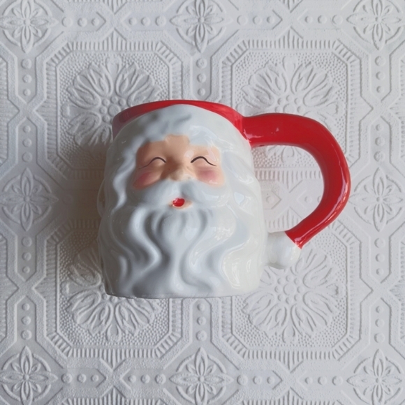 Christmas | Dining | Smiling Santa Face Mug 8 Oz | Poshmark